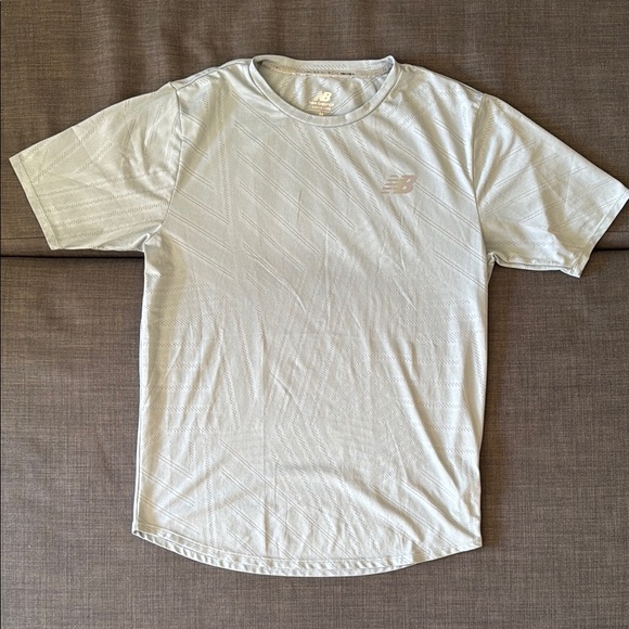 New Balance | Shirts | New Balance Mens Light Blue Running Shirt | Poshmark